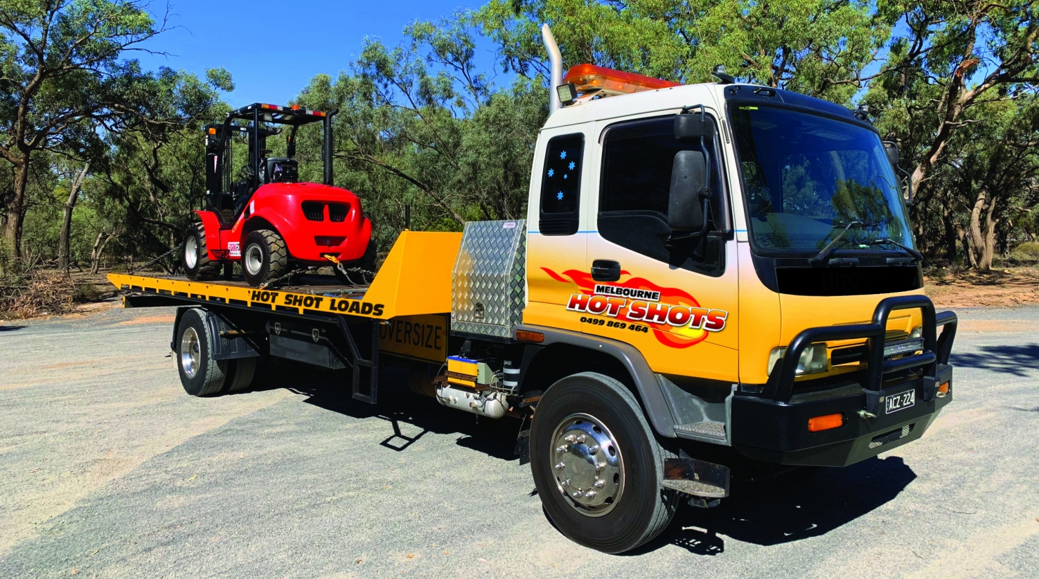 Melbourne Hot Shots – Hot Shot Loads to and from Melbourne